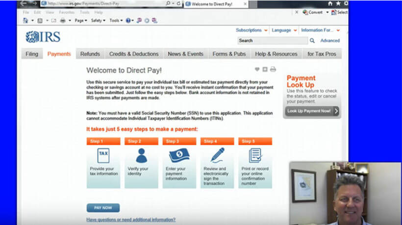 IRS Direct Pay - Complete CPA